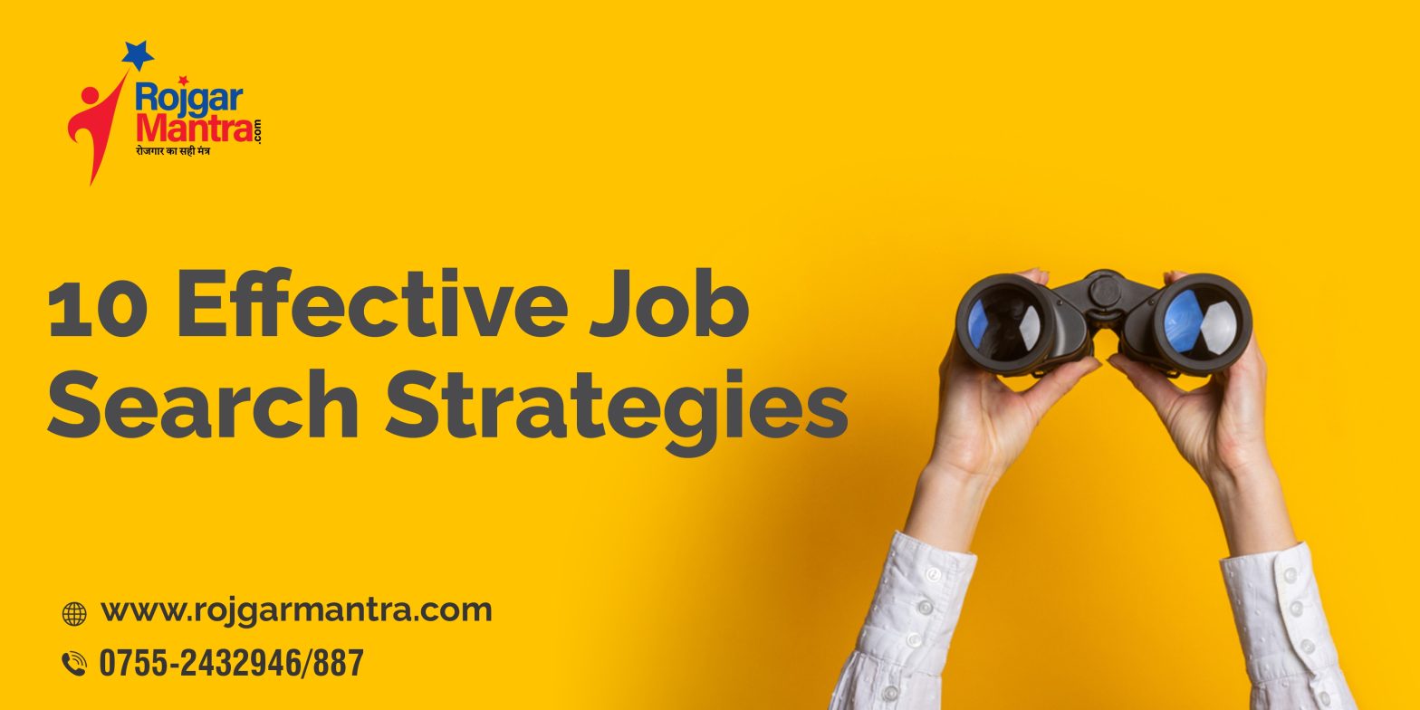 10 Effective Job Search Strategies - Aisect